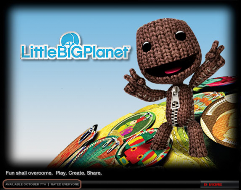 LittleBigPlanet Actually Releasing October 7th? [Update] - Gematsu
