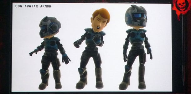 COG Armor to Gear Up Your Avatars - Gematsu