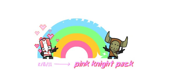 A Pink Knight for Breast Cancer Research - Gematsu