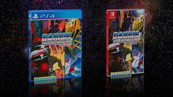 Darius Cozmic Collection PS4 and Switch limited print physical editions ...