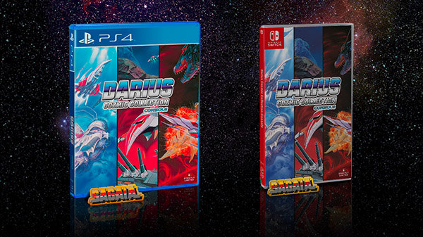 Darius Cozmic Collection PS4 and Switch limited print physical editions ...